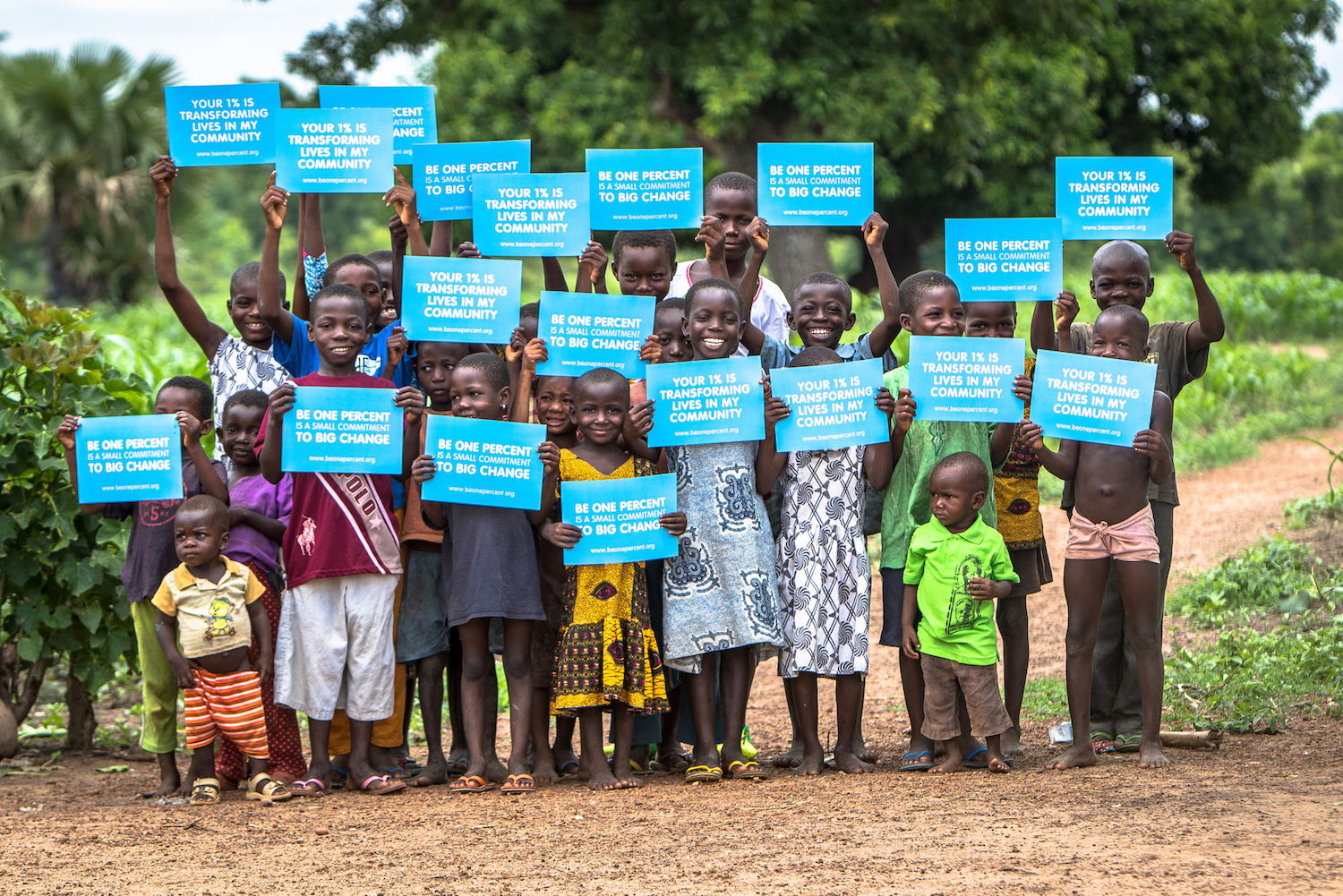 Give Something Back - Charity Engagement - BeOnePercent